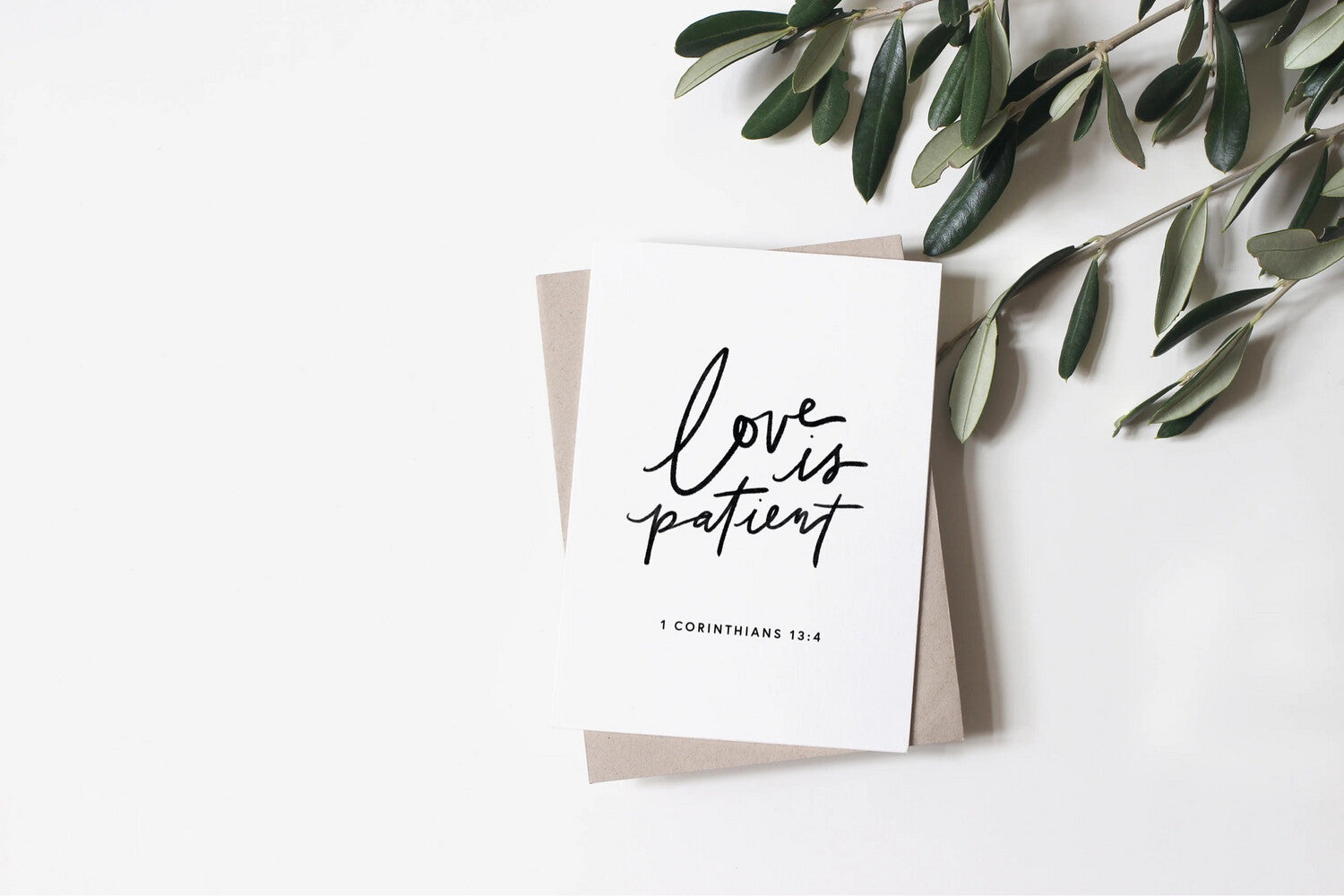 Love Is Patient | Greeting Card – More Than Wildflowers