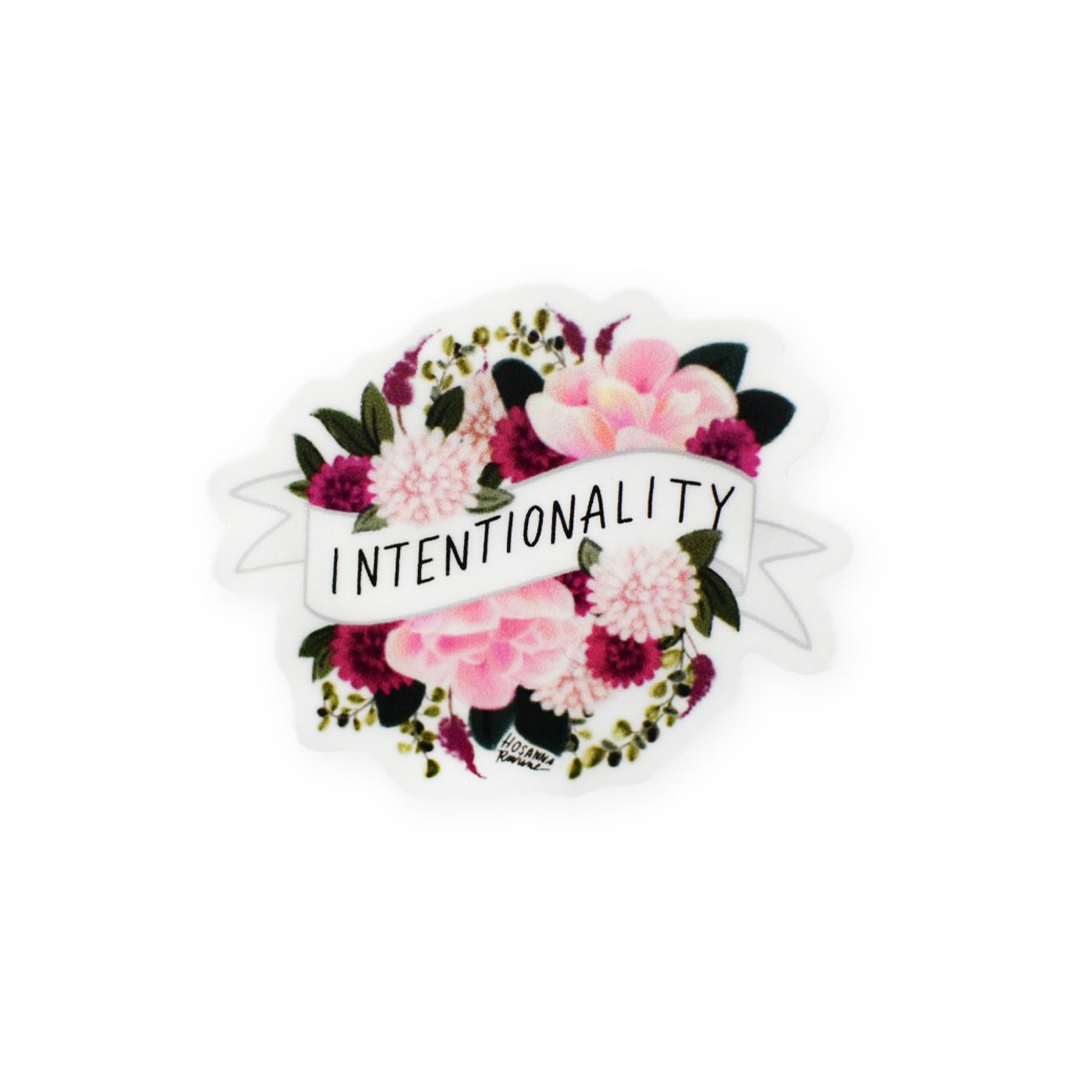'Intentionality' Sticker – More Than Wildflowers